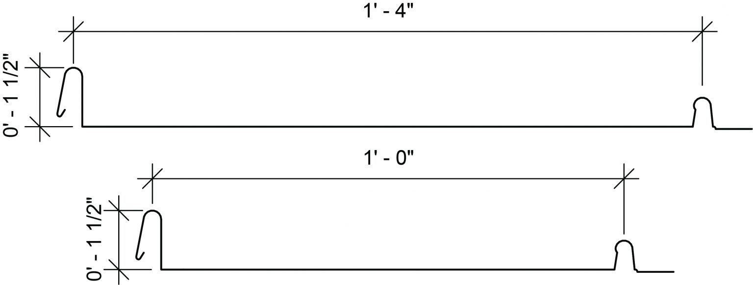 Standing Seam & Snap Lock Metal Roof | Flat & Styrated Panels