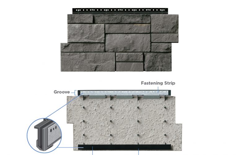 Affinity Stone Panels - Stone Veneer Siding Installation