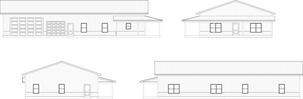 House Plans - "The Pheasant" - Graber Post Buildings