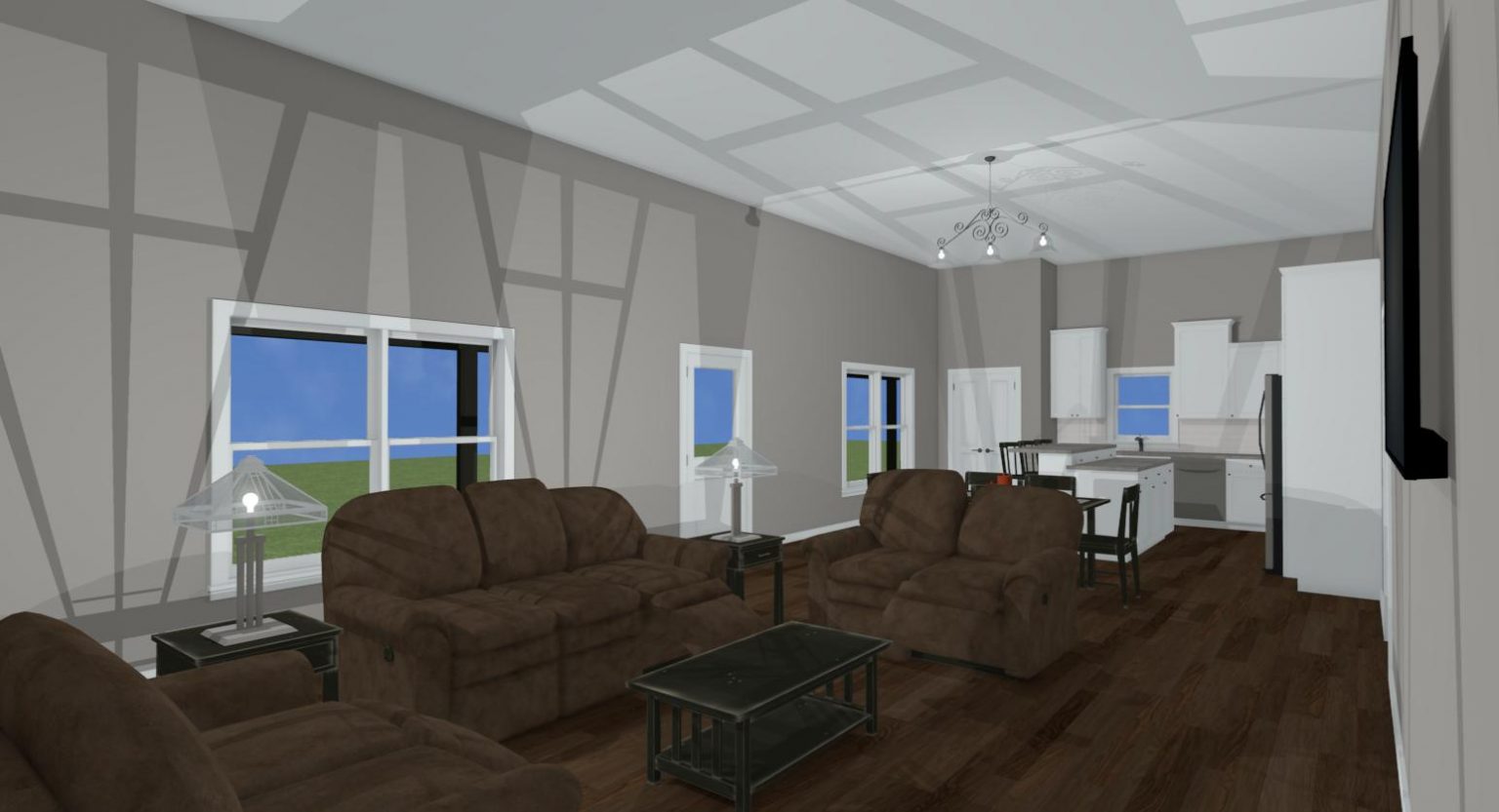 House Plans - "The Pheasant" - Graber Post Buildings