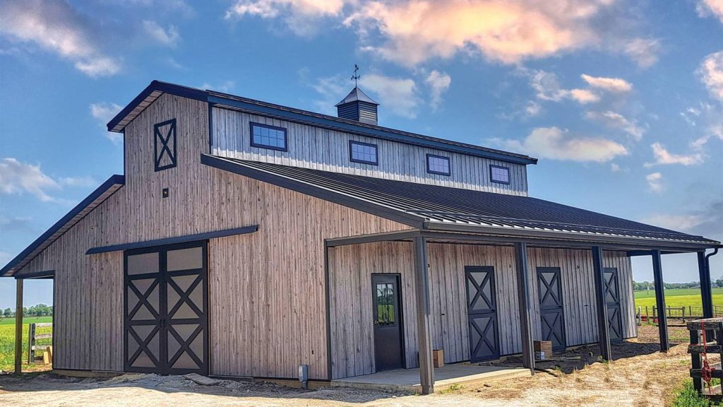 Wood Grain Steel - Graber Post Buildings